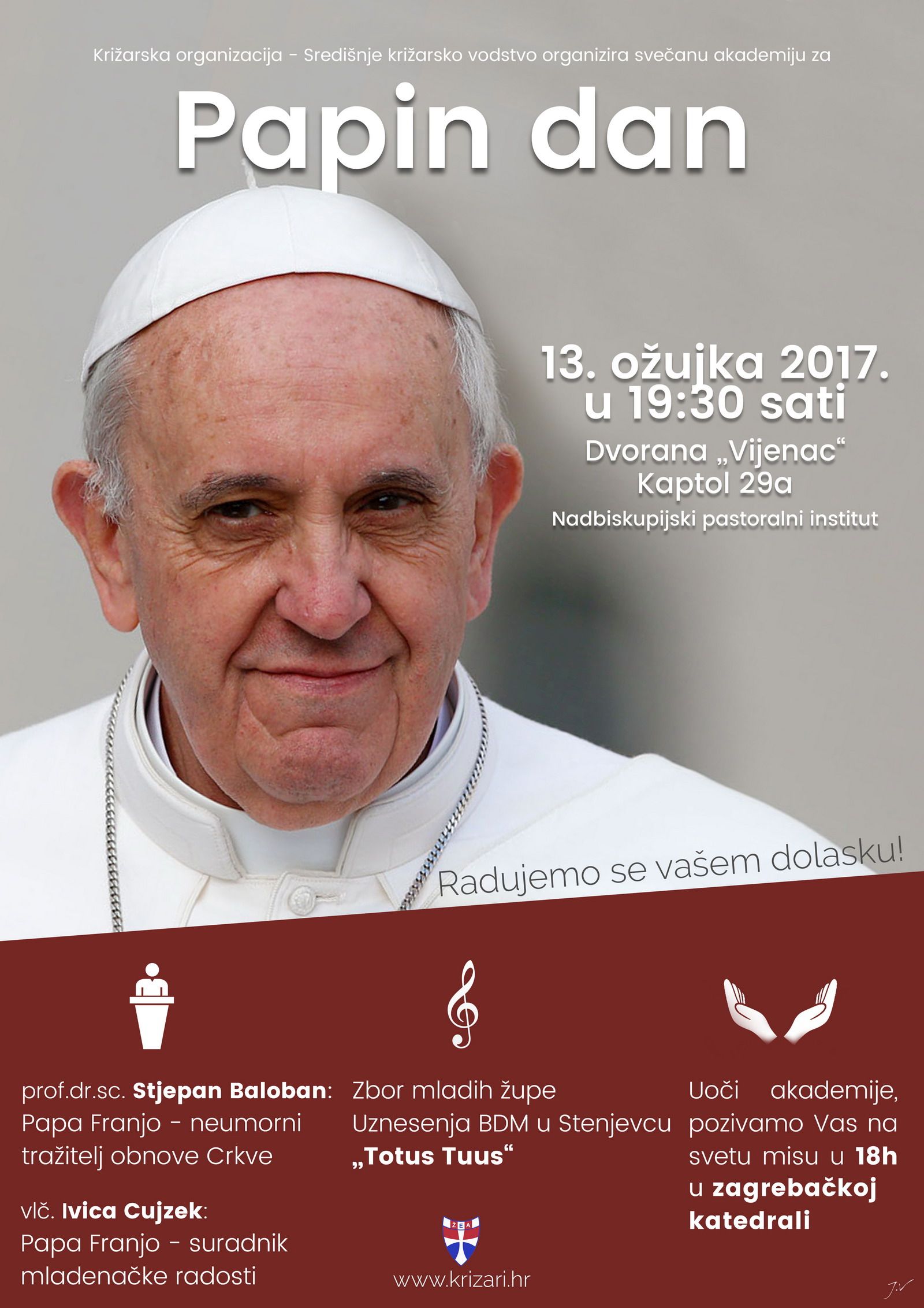 Križari još od 1920-ih godina pa sve do danas uvijek nastoje prigodno ...